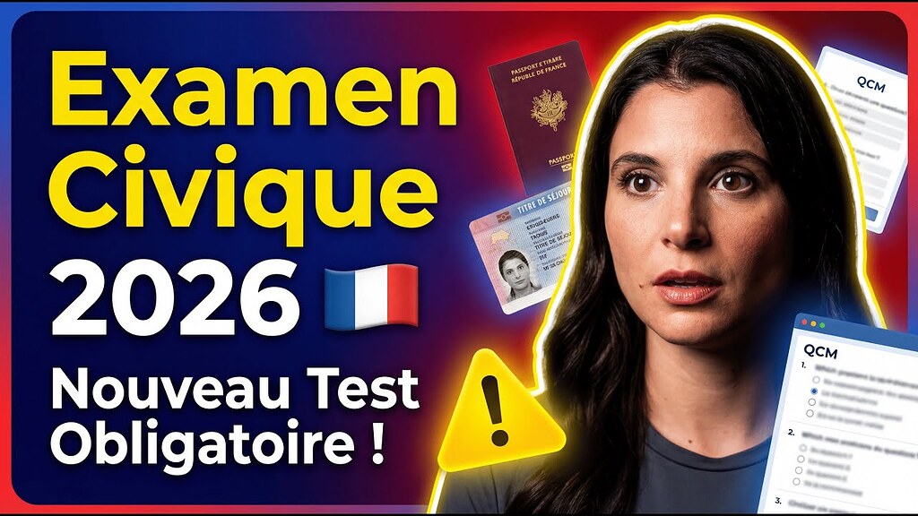 Examen civique 2026 🇫🇷 : Naturalisation et titres de séjour (nouveau ...